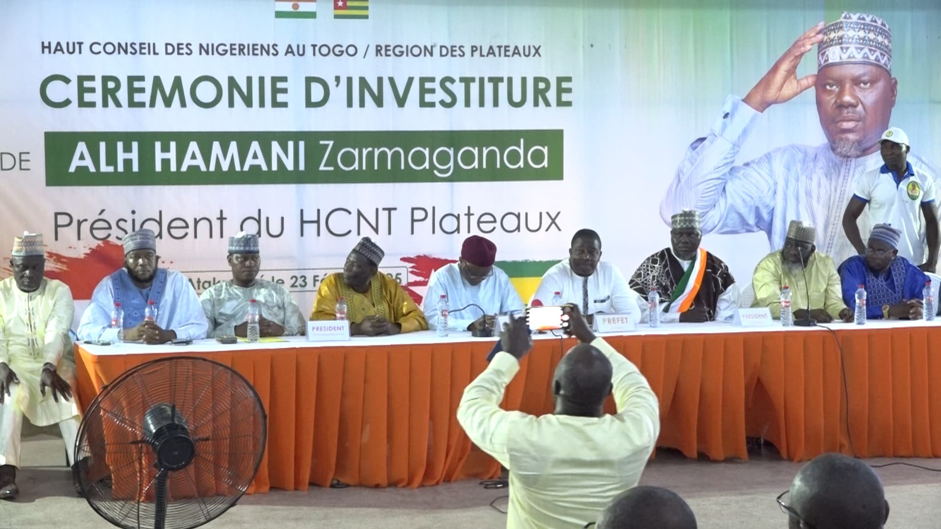 Togo / Atakpamé : Investiture de M. AHL Hamani Zarmaganda : Un nouveau ...