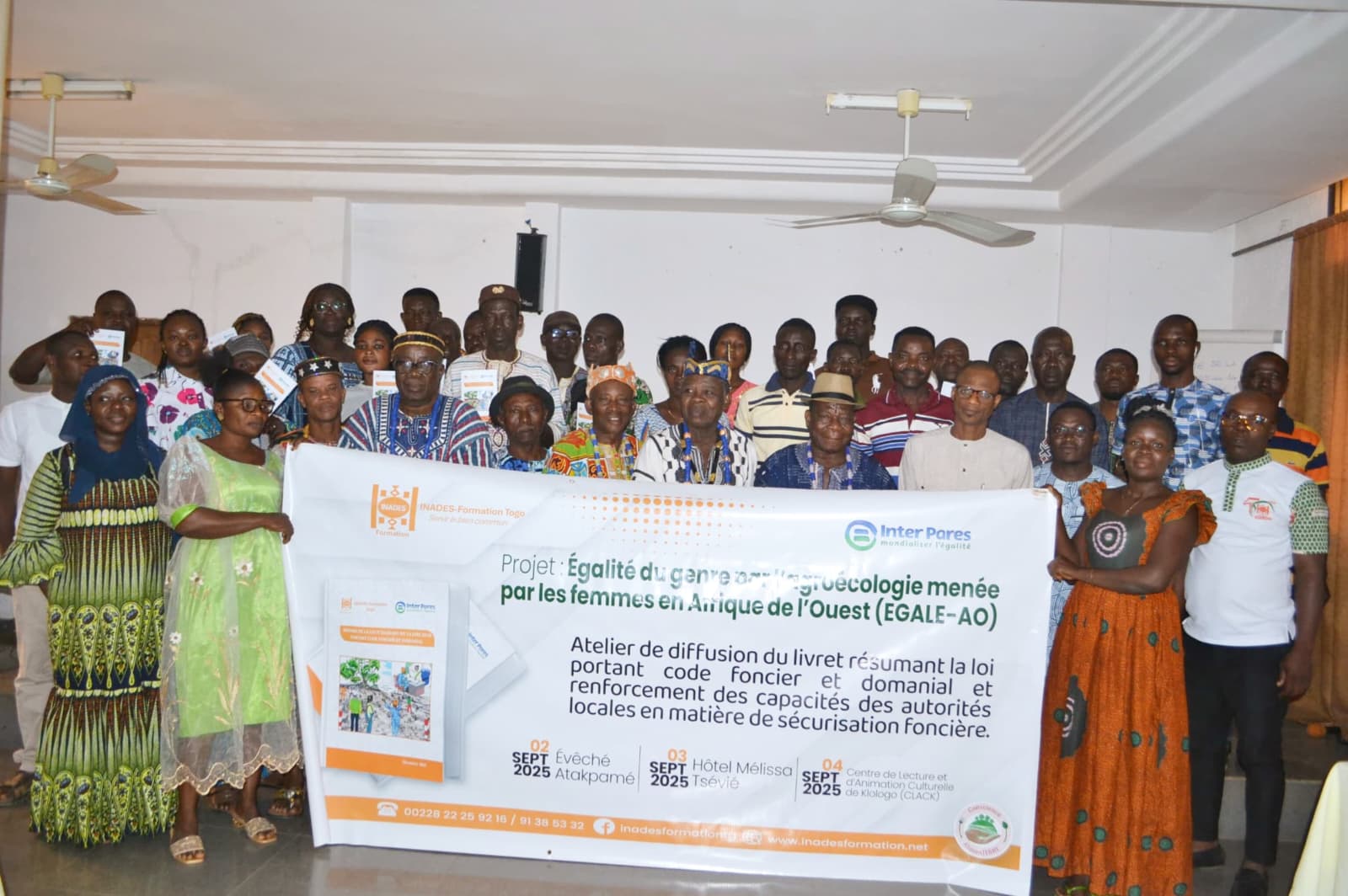 Tsévié : INADES-Formation Togo renforce la gouvernance foncière en ...